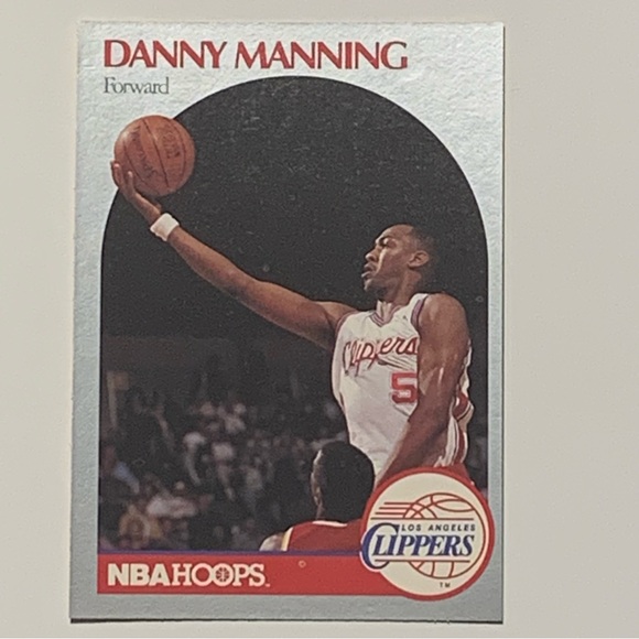 NBA HOOPS | Toys | 99 Nba Hoops Los Angeles Clippers Danny Manning 147 ...